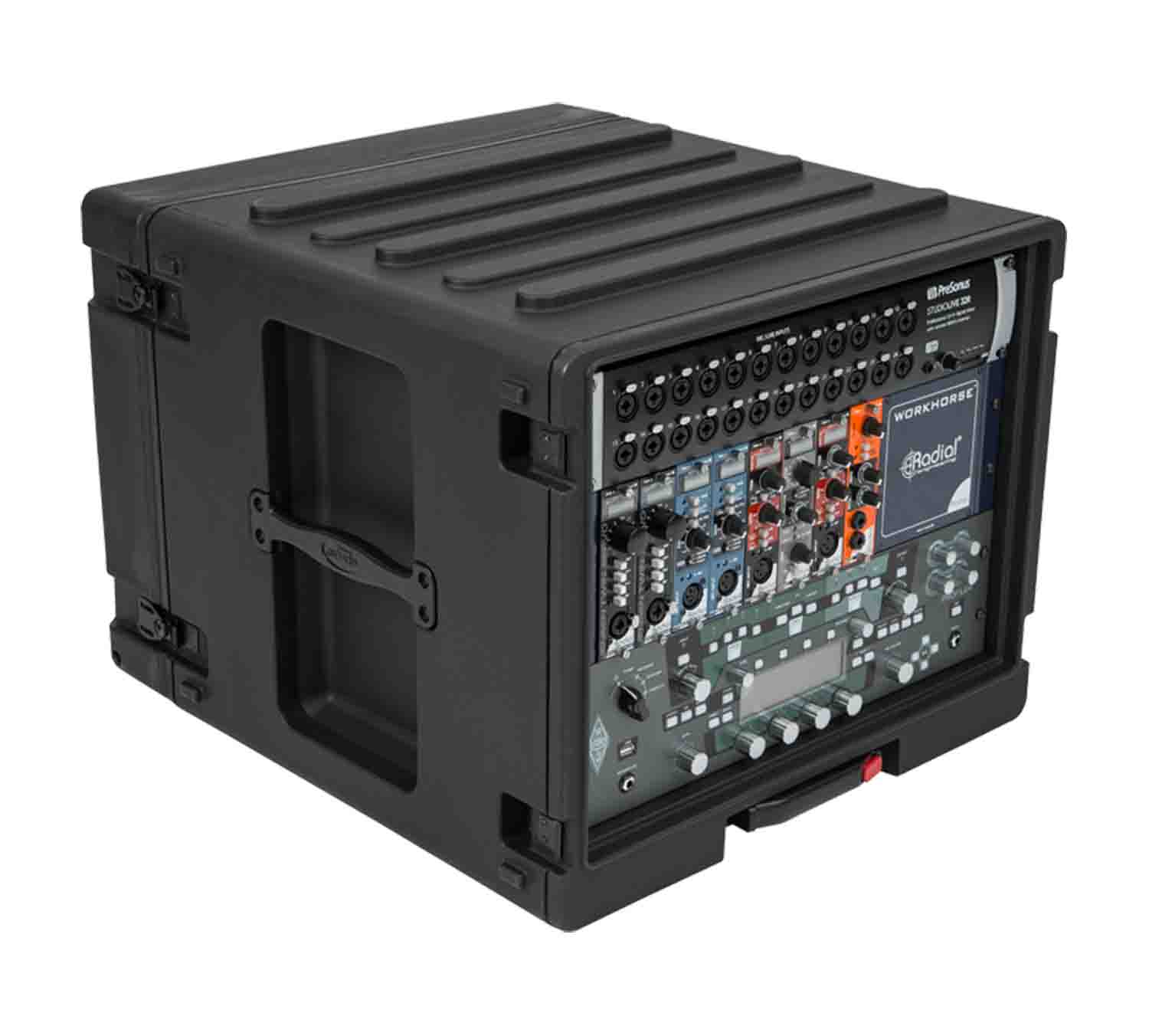 SKB Cases 1SKB-R8UW Roto Rolling 8U Rack Case