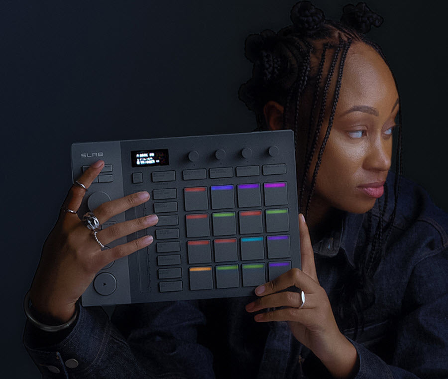 AlphaTheta SLAB Serato Studio MIDI Controller | Hollywood DJ
