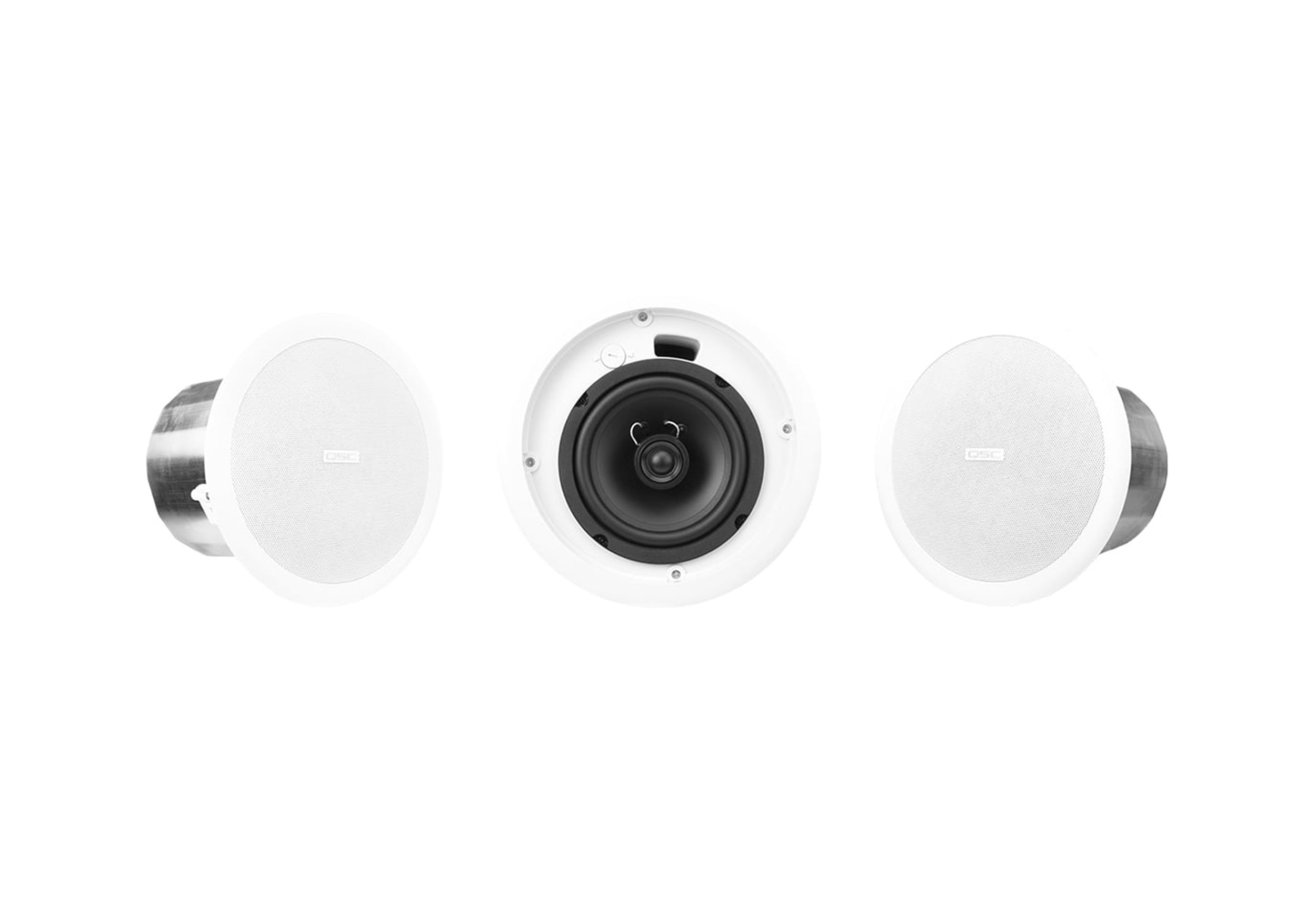 QSC AC-C6T Acoustic Coverage Series 6-Inch 2-Way 30W Ceiling Loudspeak