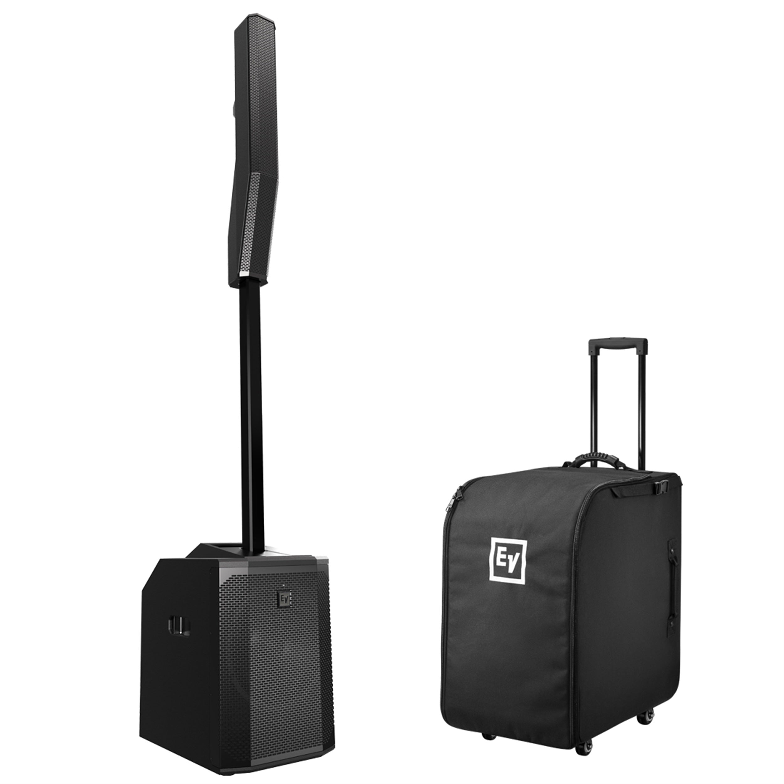 Electro-Voice EVOLVE 50 Column PA Speaker System and Carrying Case