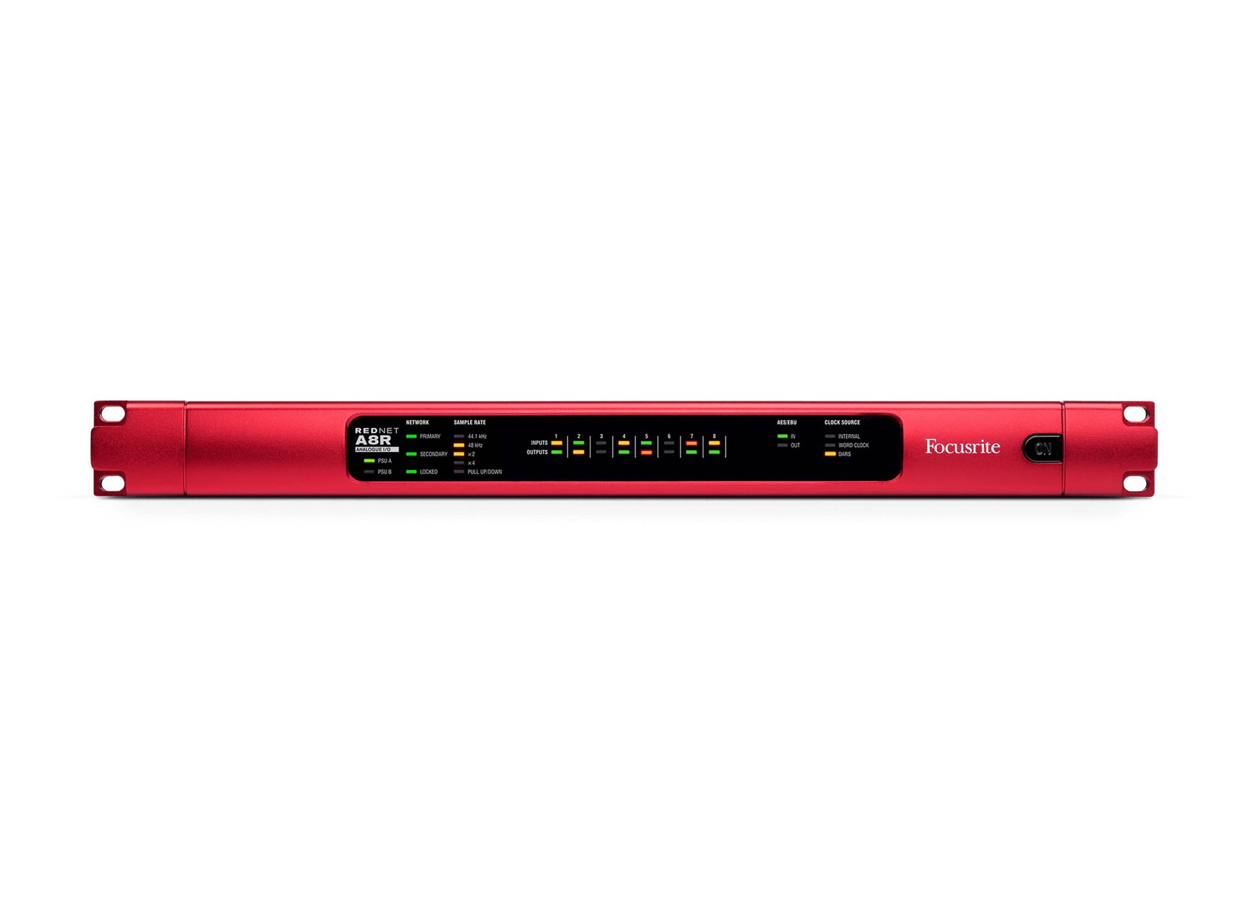 Focusrite RedNet-A8R, 8 Channel AD/DA with 2 Channel AES