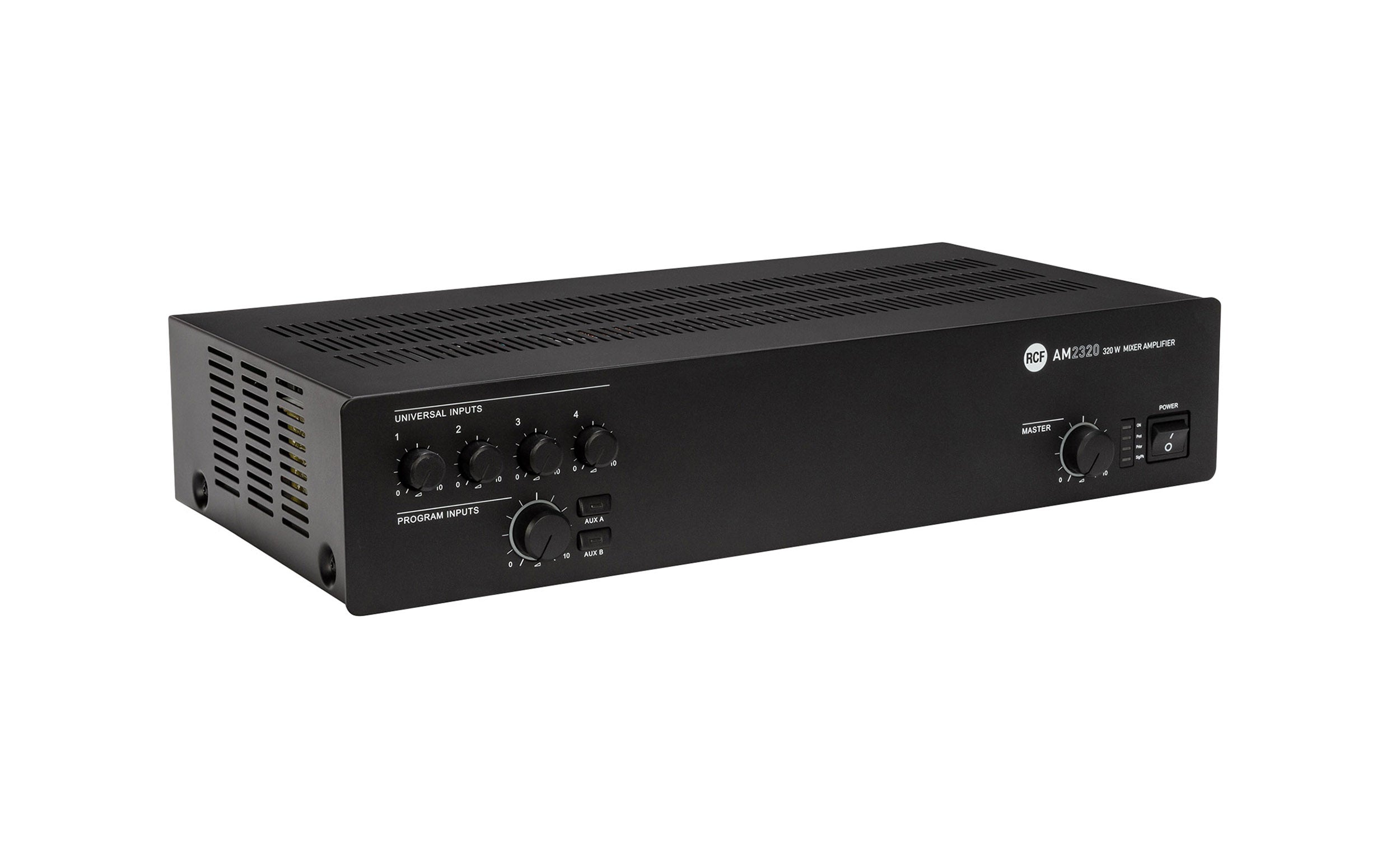 RCF AM2320 5-Input Digital Mixer/ Amplifier, 4 Ω/70/100V - 160 W