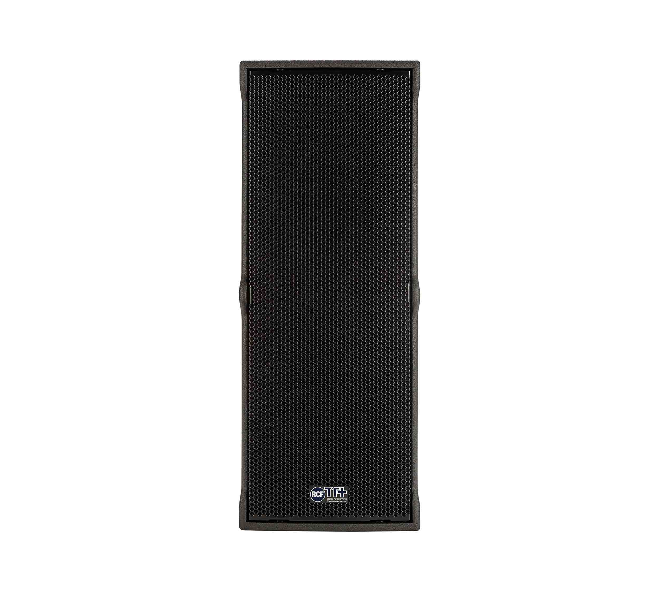 RCF TTL 4-A Dual 10-Inch Active Two-Way Array Speaker with RDNet Black