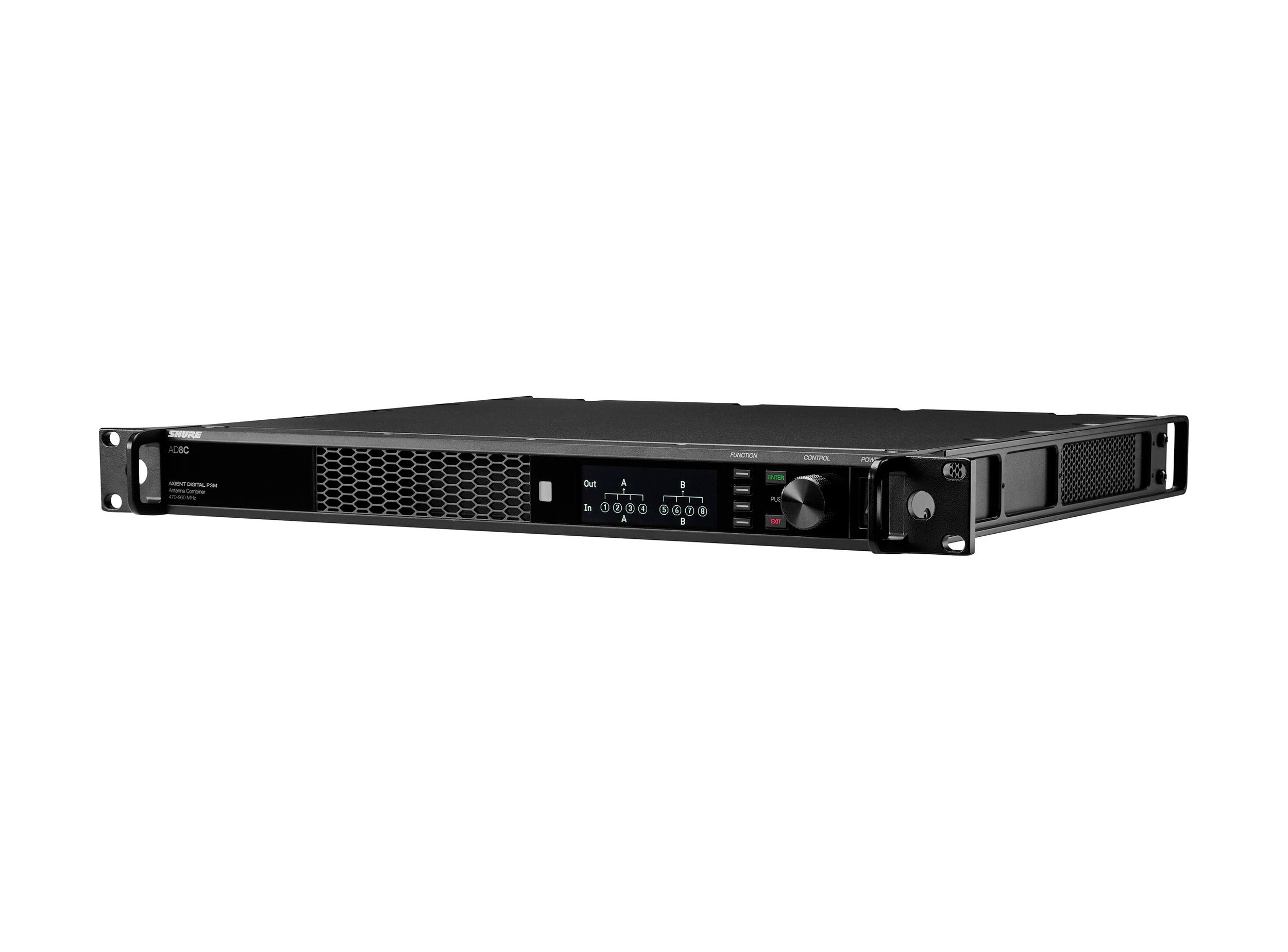 Shure AD8CUS, Axient Digital PSM 8-Port Combiner - 470 to 960 MHz