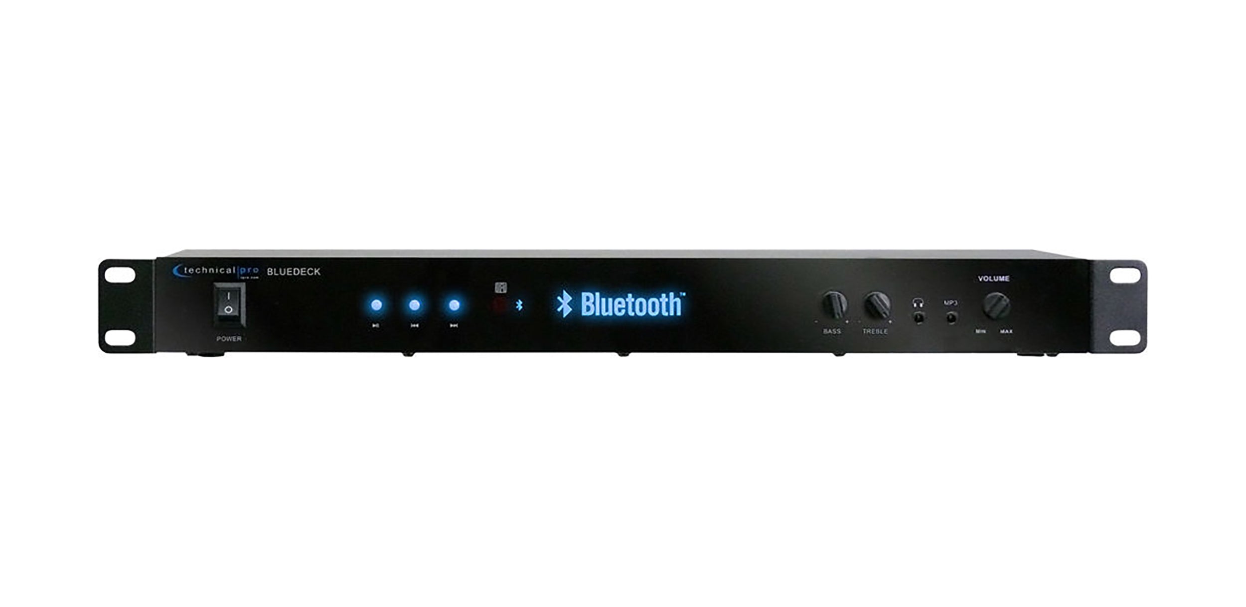 Technical Pro BLUEDECK2 Rack-Mountable Bluetooth Audio Receiver