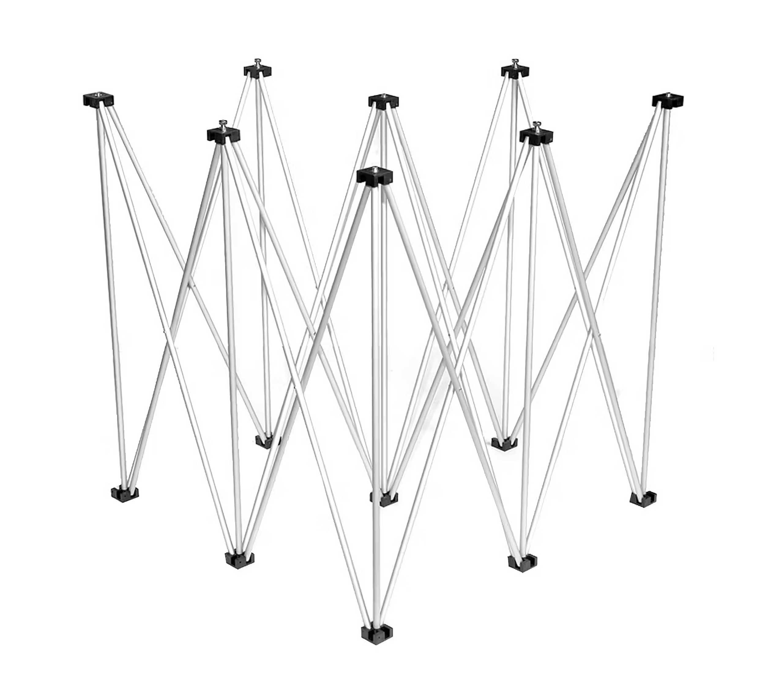 IntelliStage ISQR3X16, 16" High Riser for 3FT x 3FT Quarter Round Plat