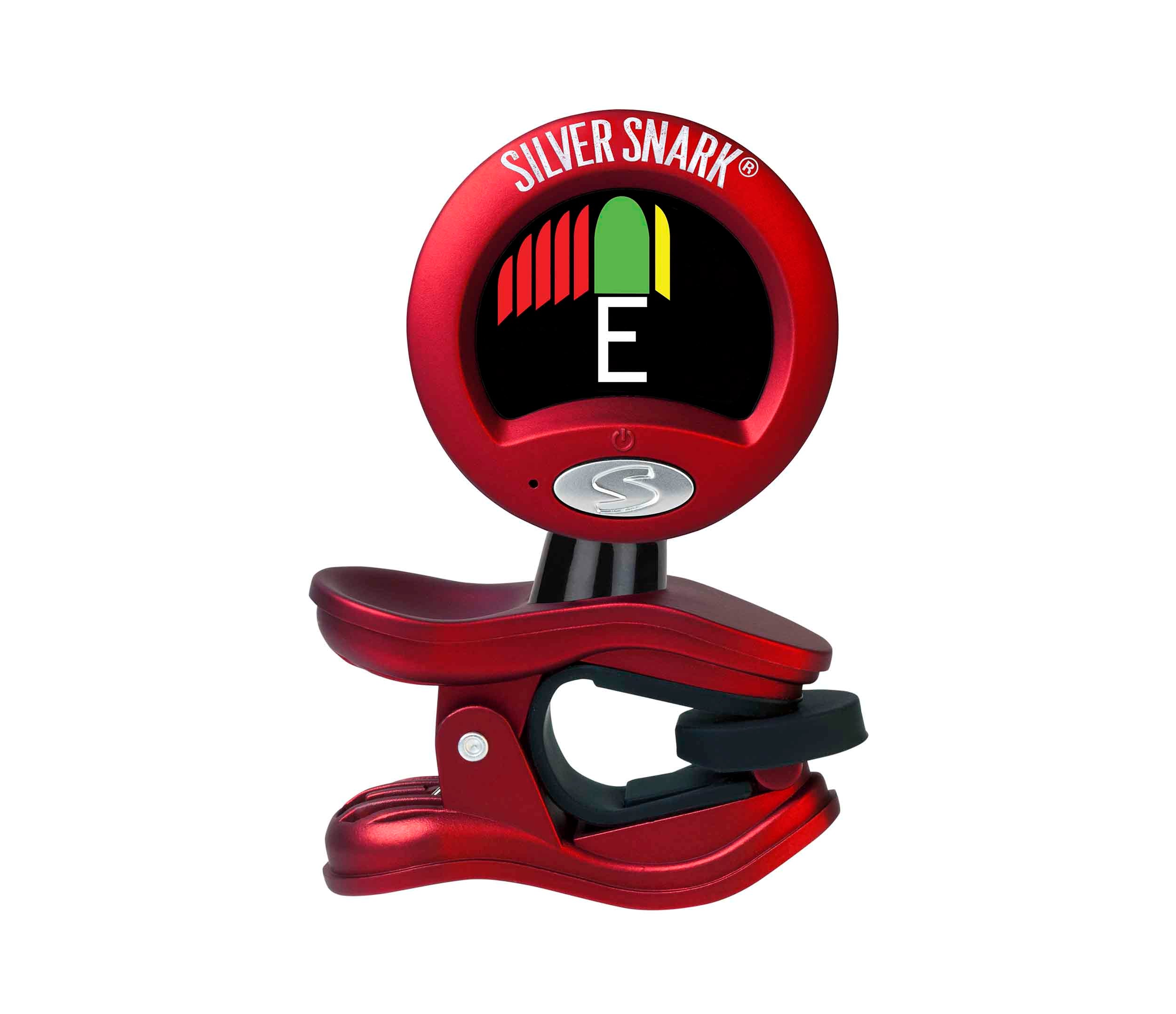 Snark SIL-RED-U, Clip-On Chromatic Tuner - Red