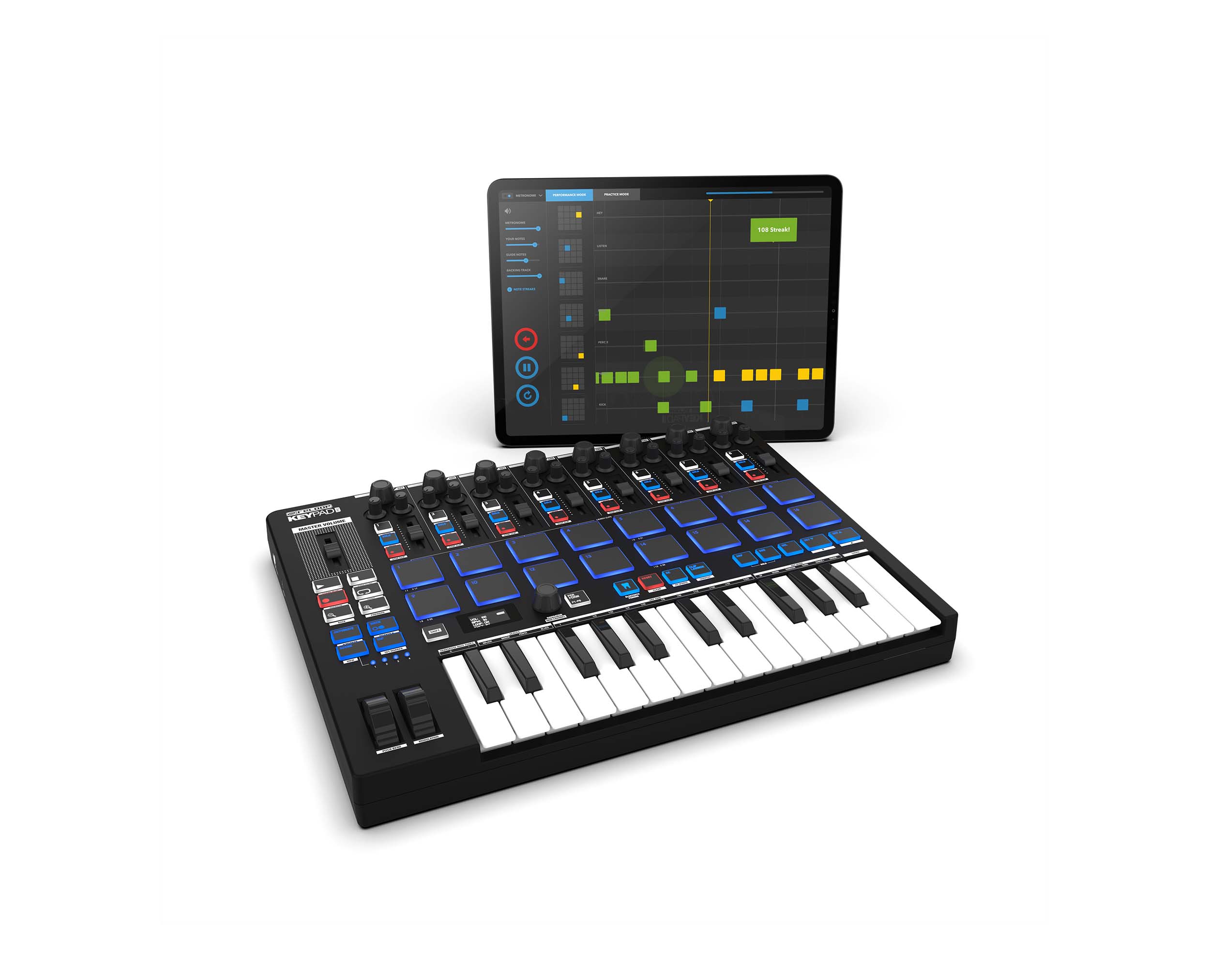 Reloop Keypad PRO Compact USB-MIDI DAW Workstation