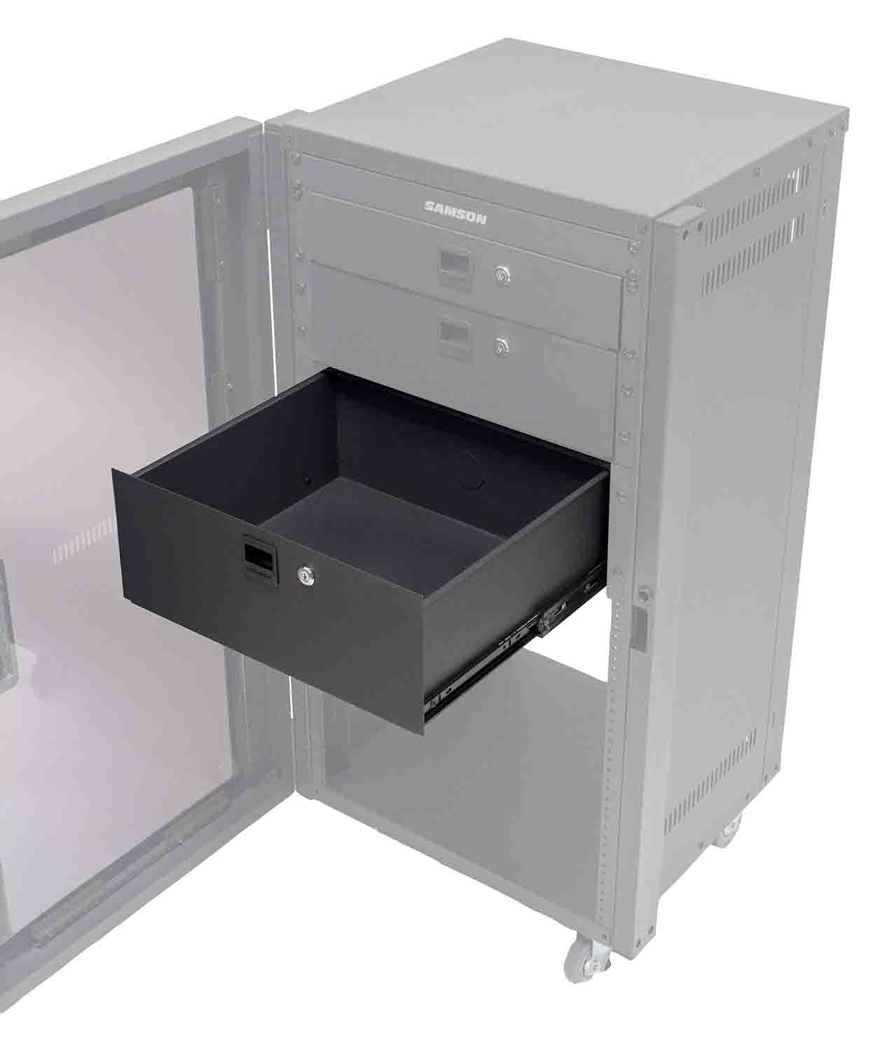 Samson SRKDR4U Universal Rack Drawer - 4 RU