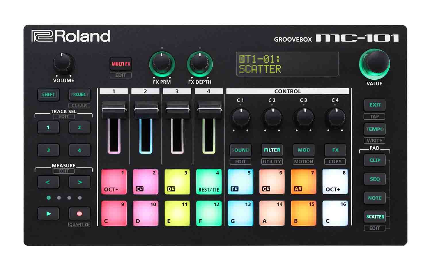 Roland MC-707, Groovebox 8-Tracks, Zen Core Professional Music ...