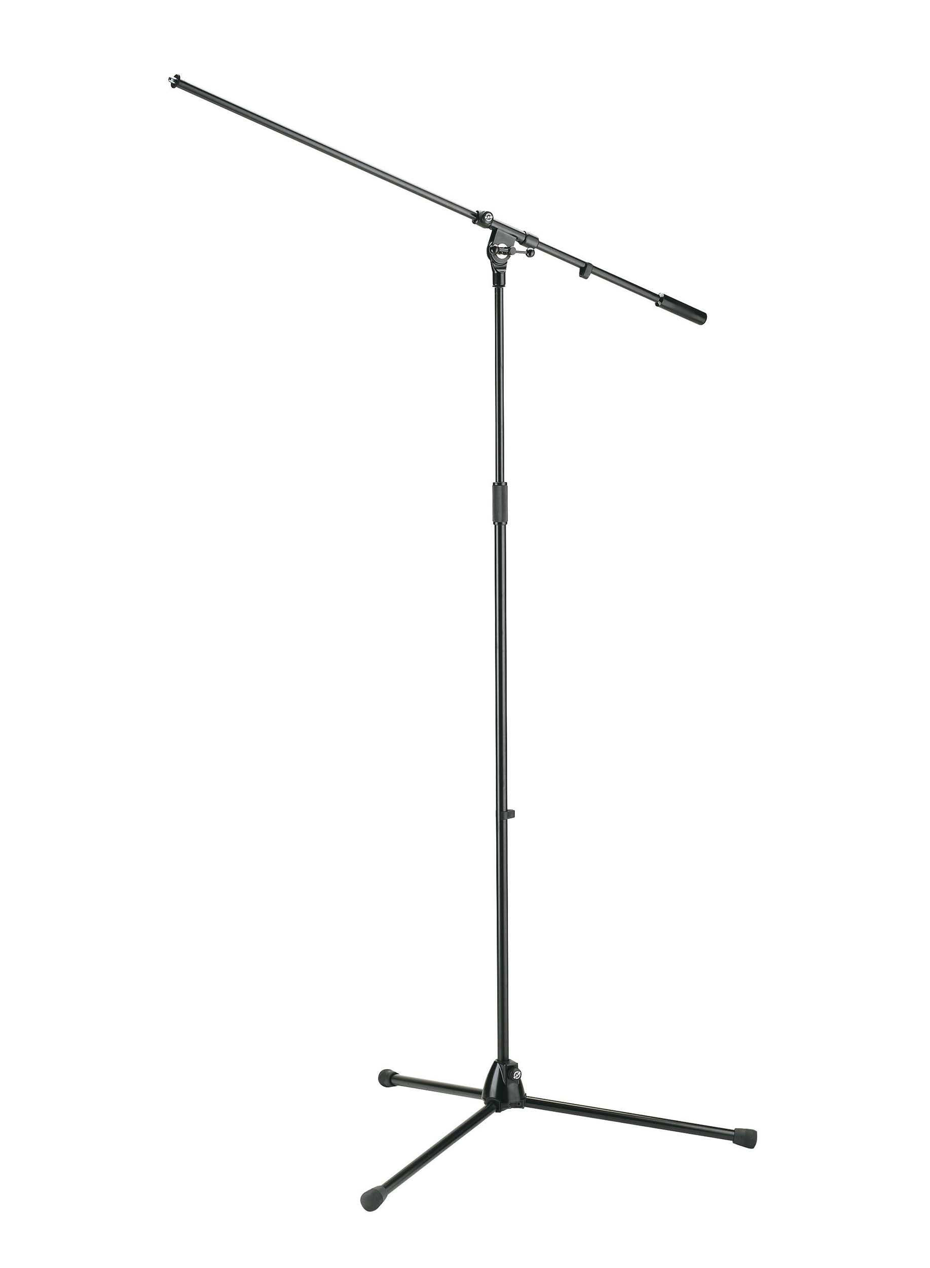 K&M Overhead Extra Tall Boom Microphone Stand - Black