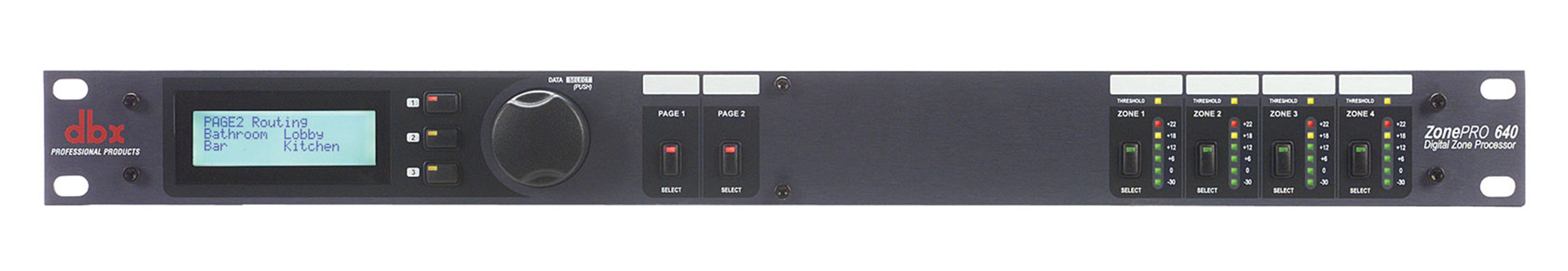 DBX 640, 6x4 Digital Zone Processor