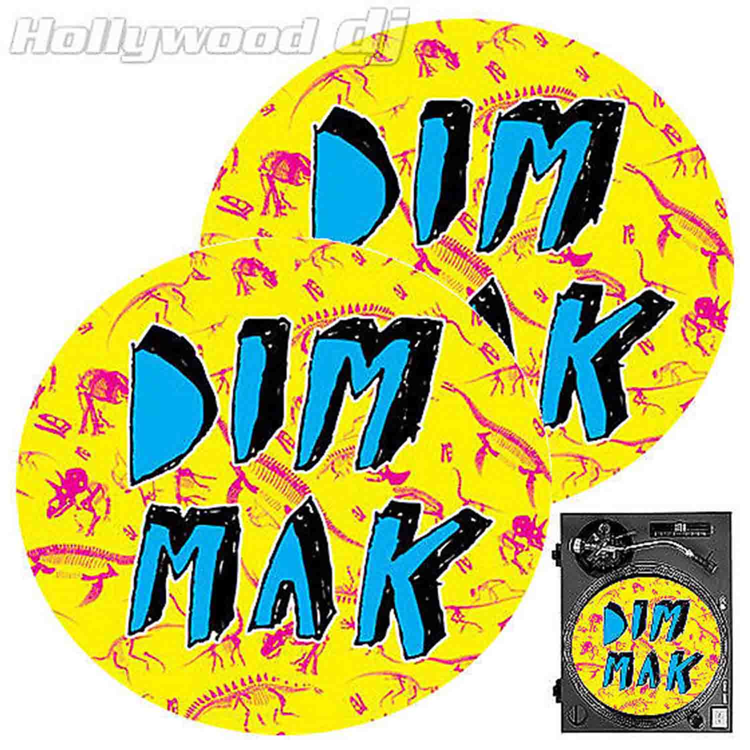Sicmats DJ Turntable Slipmats 'DIM MAK COLOR' Slip Mat Sic Mats Steve